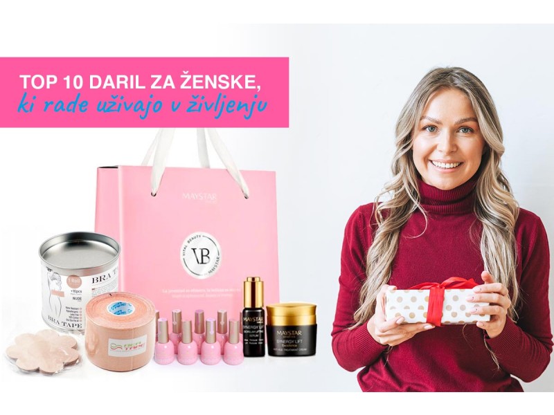 Top 10 daril za ženske, ki rade uživajo v življenju